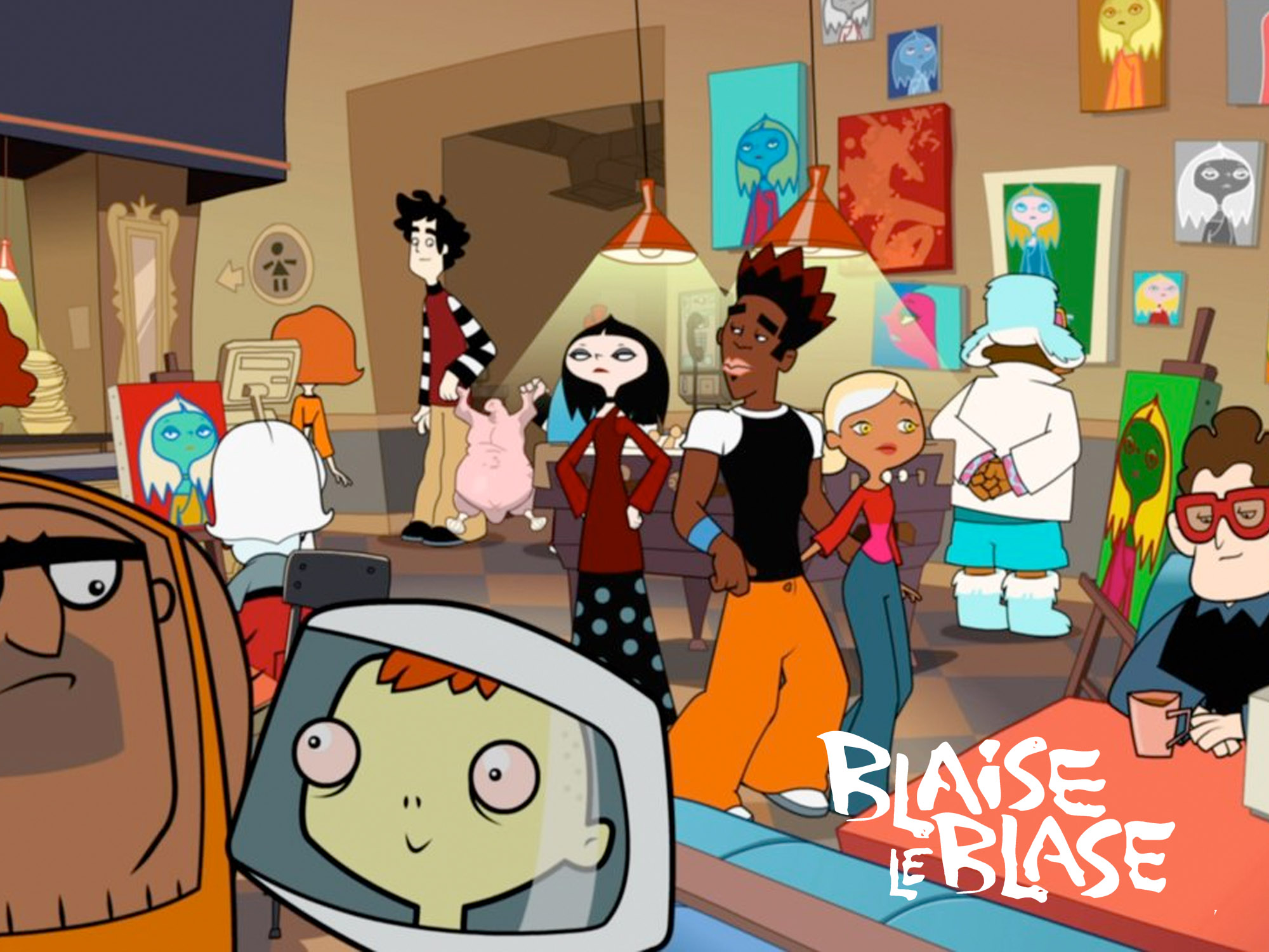 Fred's head, Spectra animation | Caribara Animation