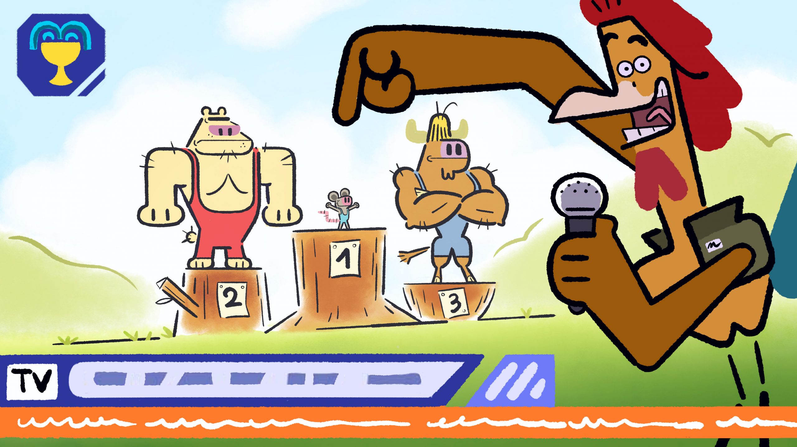 The Athletic Shots - Caribara Animation